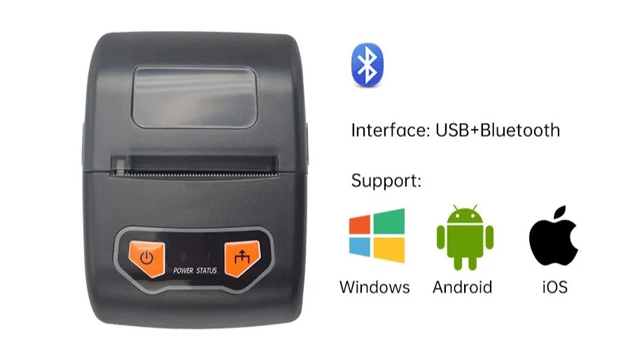 Xprinter Xp-p502a Printer Mini Handheld Wireless Thermal Printer Mini Receipt Wifi 58mm Pos ...