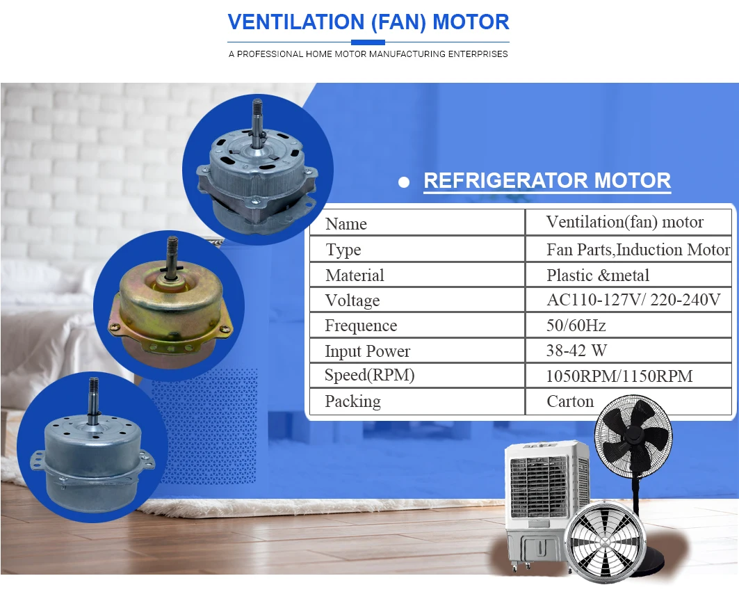 Ruijeep 50hz Exhaust Fan Ventilation Circulation Capacitors Induction ...