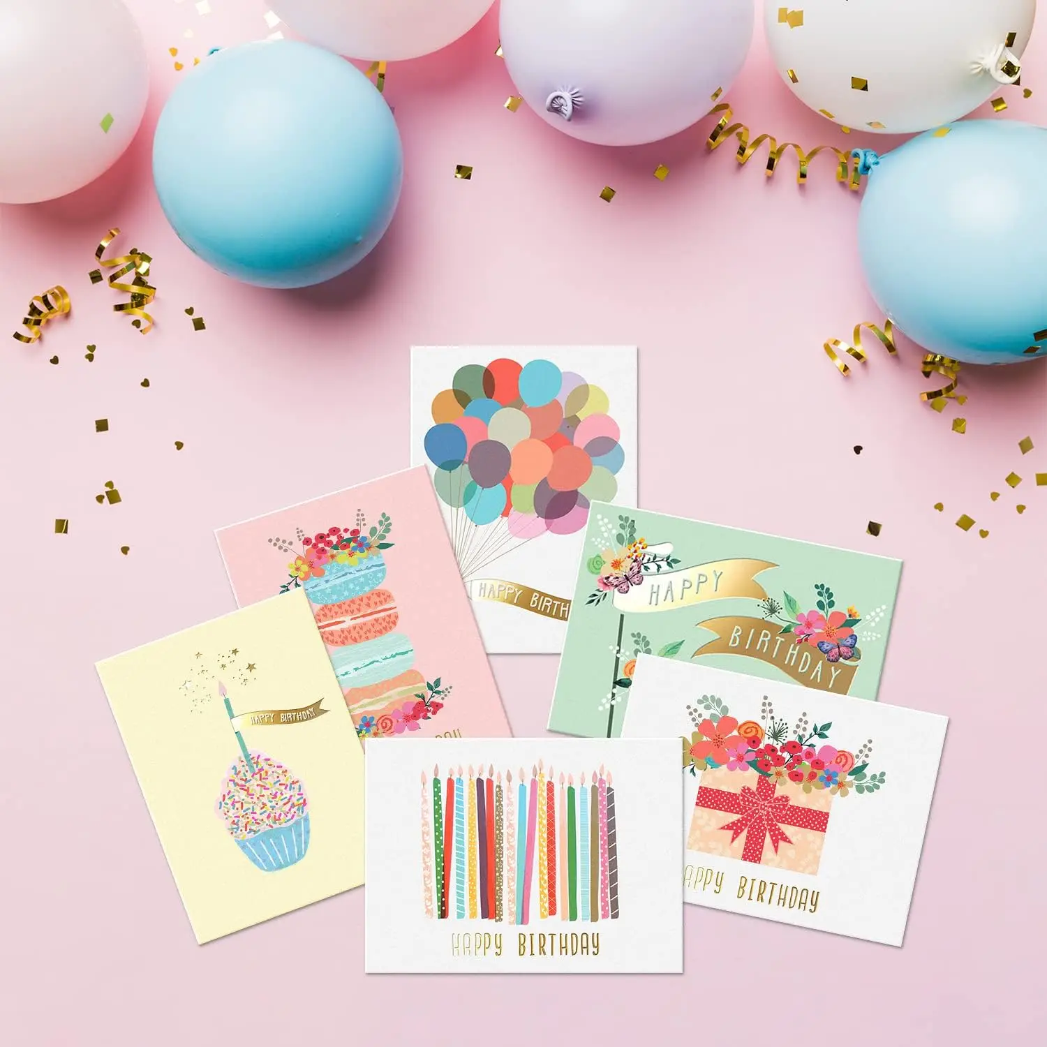 Foil Bulk Birthday Card Classification Bulk Birthday Happy Card With ...