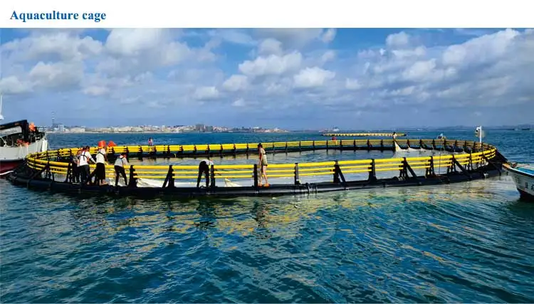 GEZI Floating Fish Farming Aquaculture Trap Nets - Durable & Efficient