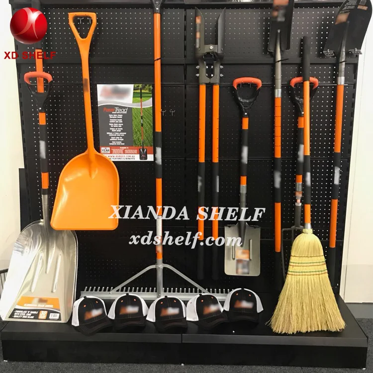 Wall Display Shelving for Garden Tools - Heavy Duty & Stylish