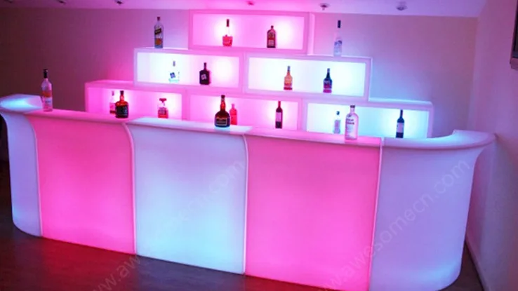 Cheap Multi Function Glow Illuminated Modular Bar Set Lighted Led ...