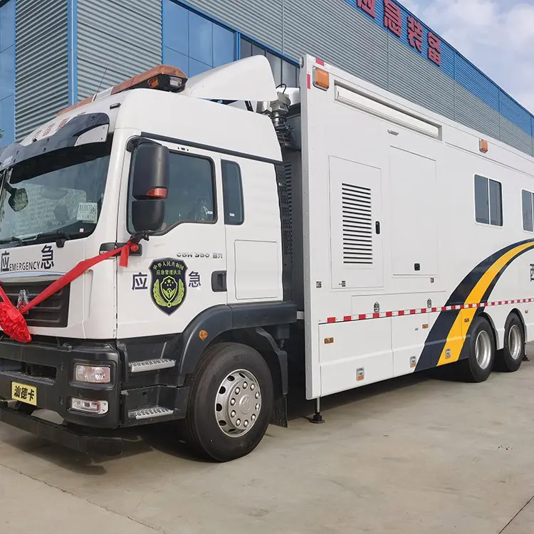 Camouflage Fire Rescue Command Vehicle Emergency Communication Support ...
