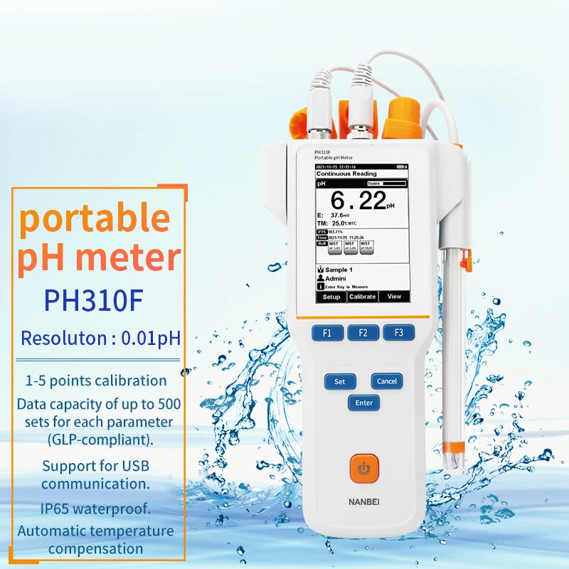Nanbei Touchscreen Digital Ph Orp Temperature Analyzer Price - Buy Ph ...