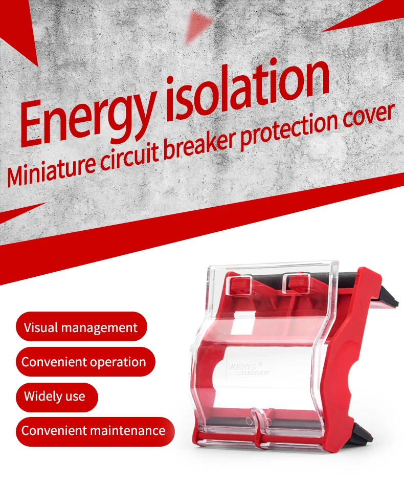 Circuit Breaker Switch Types - Secure with Lockout Covers
