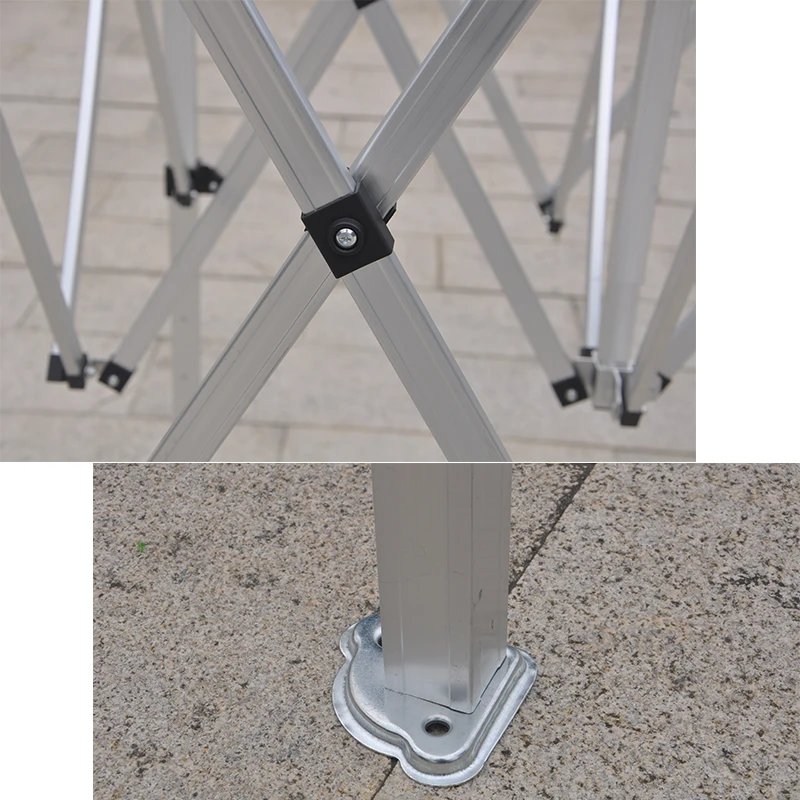 Goodluck Costom Outdoor Commercial 10x10 Collapsible Tent Frames Bolted ...