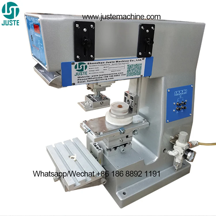 Closed Ink Cup Desktop Pad Printing Machine Mini 1 Single Color Table ...