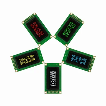 Rts-real Oled Display,58x32 0802 802 8x2 Character Pm-oled Lcd Module ...