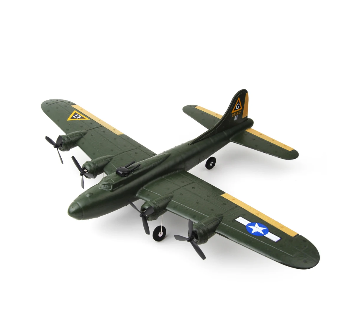 2.4ghz 2-ch Rc Plane Toys Flying B-17 Bomber Model Glider Rc Jet ...