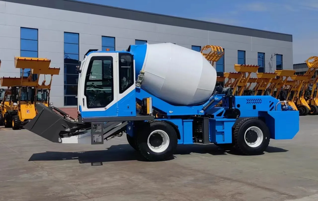 High Efficiency Concrete Drum Mixer Truck - 2.6m3 & 3cbm