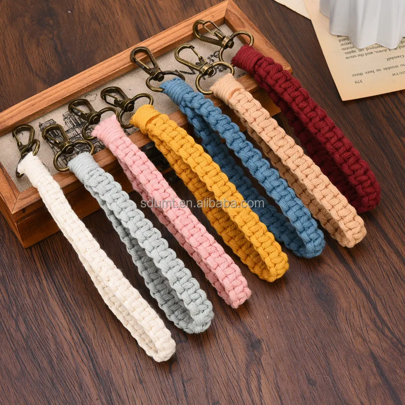 Hot Sale Product Exquisite Handmade Beautiful Cotton Mini Keychain ...