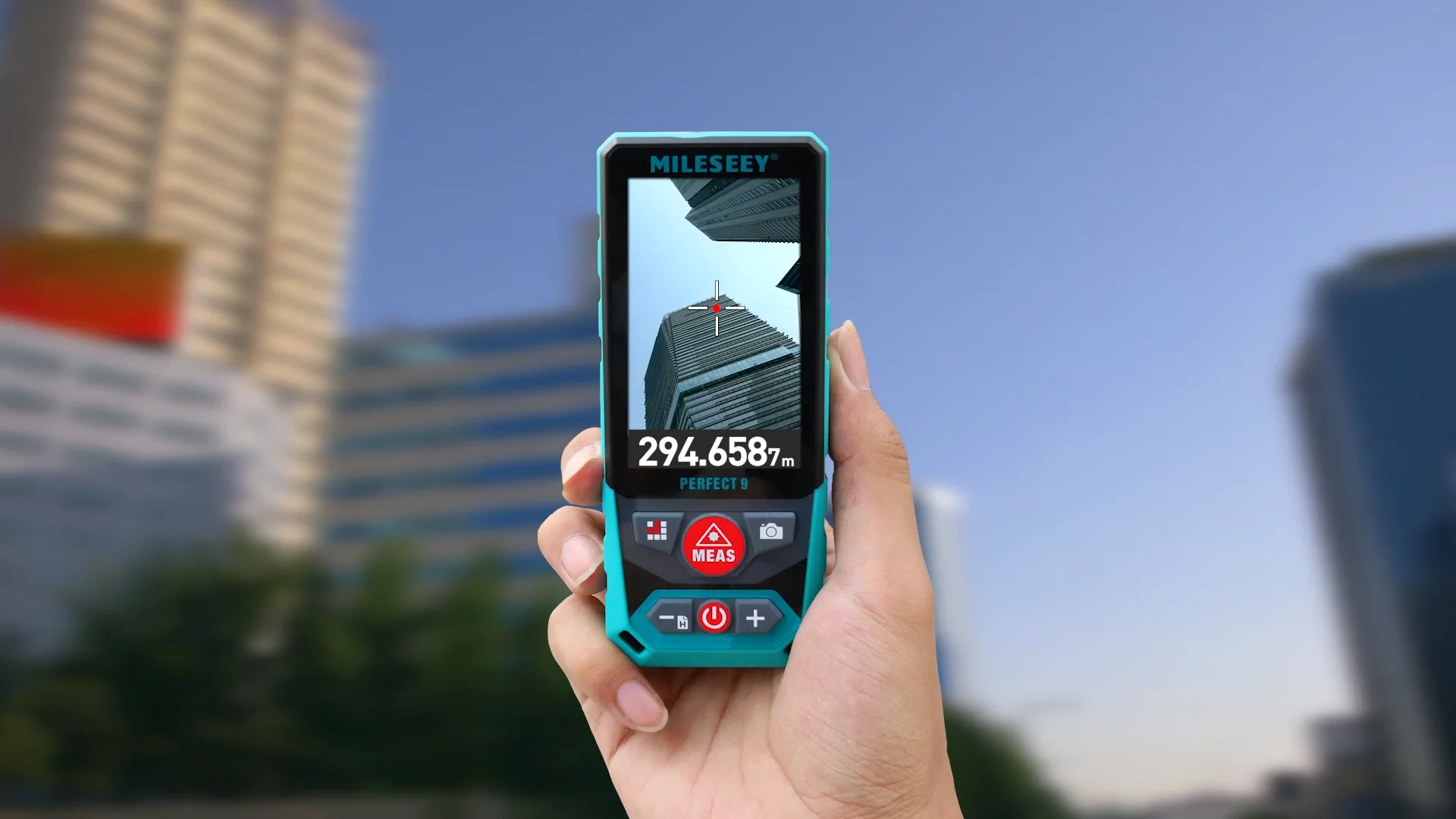 Mileseey P9 Outdoor Colorful Lcd Viewfinder Point To Point Laser ...