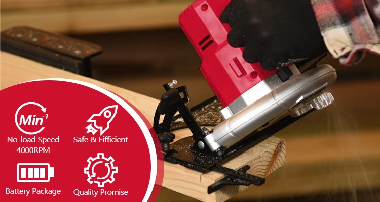 Hehui 20V Portable Wooden Hand Circular Saw - Powerful & Cordless