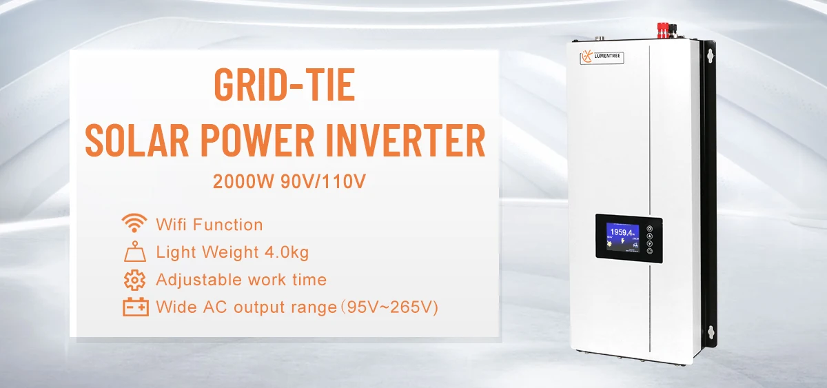 Lumentree 600w 2000w Solar Inverter - Grid Tie Power Solution
