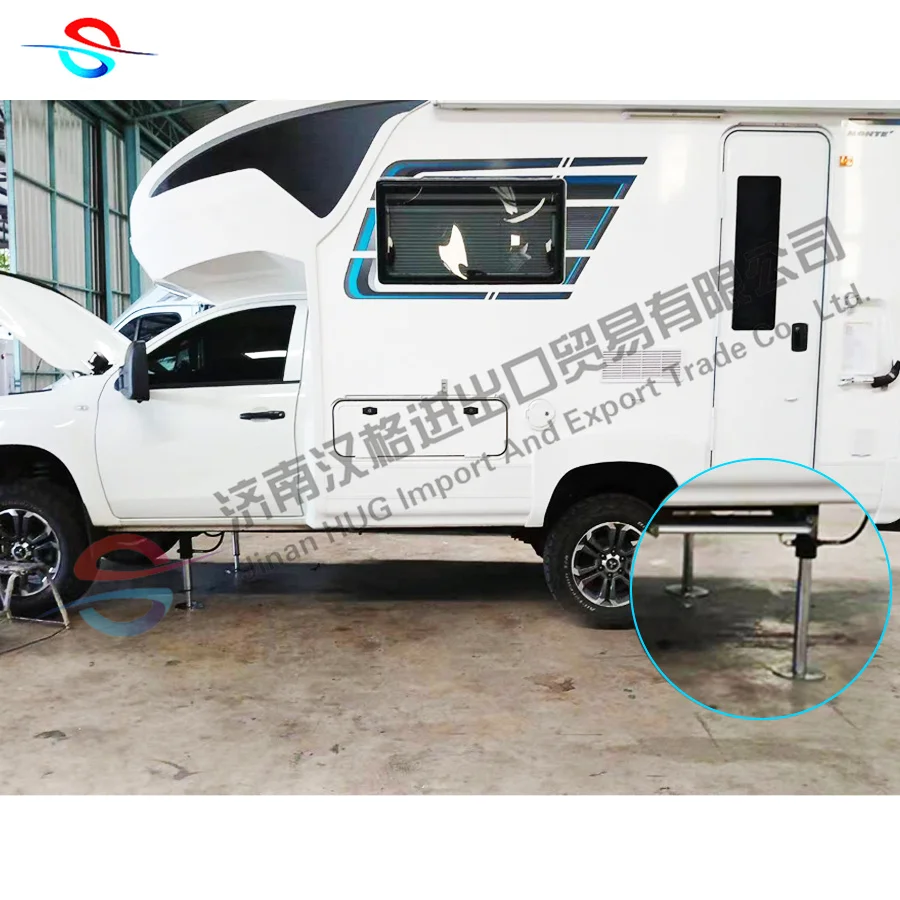 Camper caravan Travel Trailer Hydraulic Cylinder Legs Auto Leveling ...