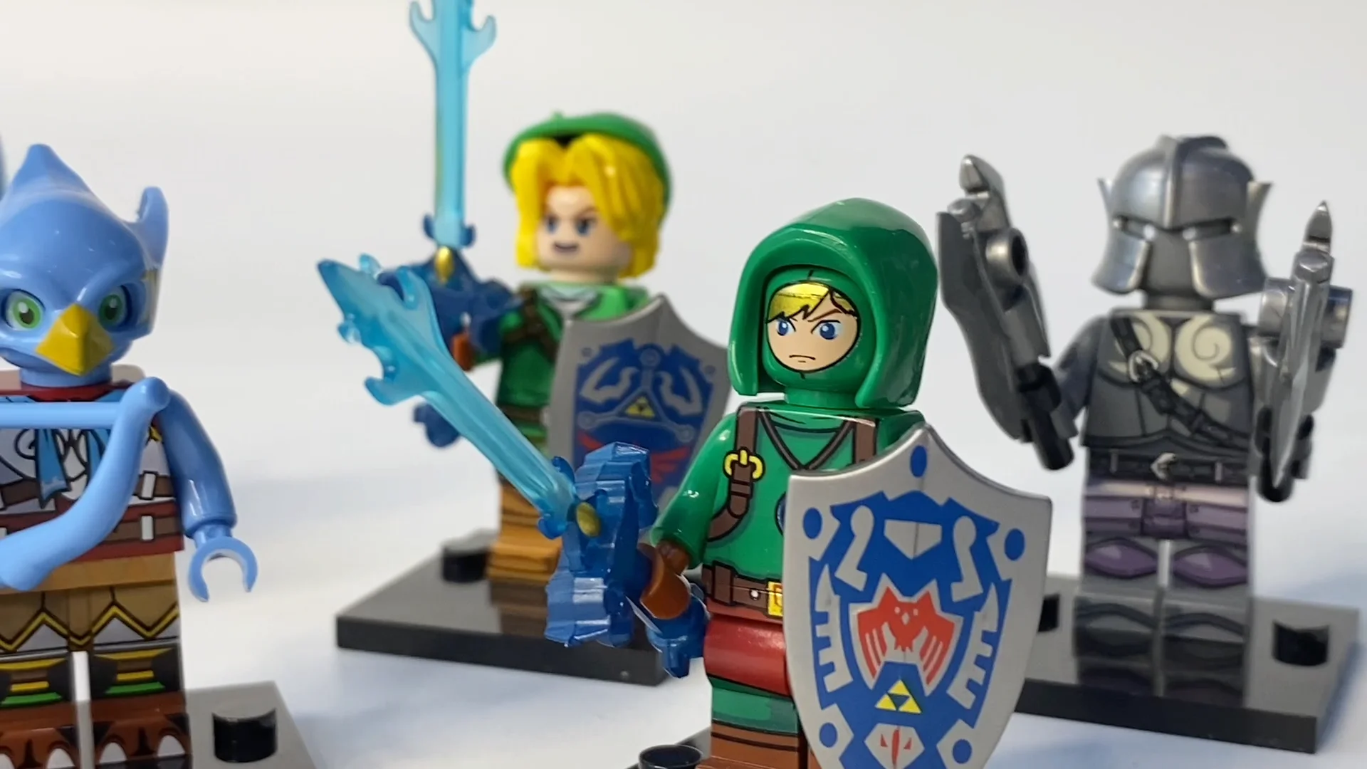 Game Series The Legend Of Zelda Link Revali Hick Princess Zeida Mini ...