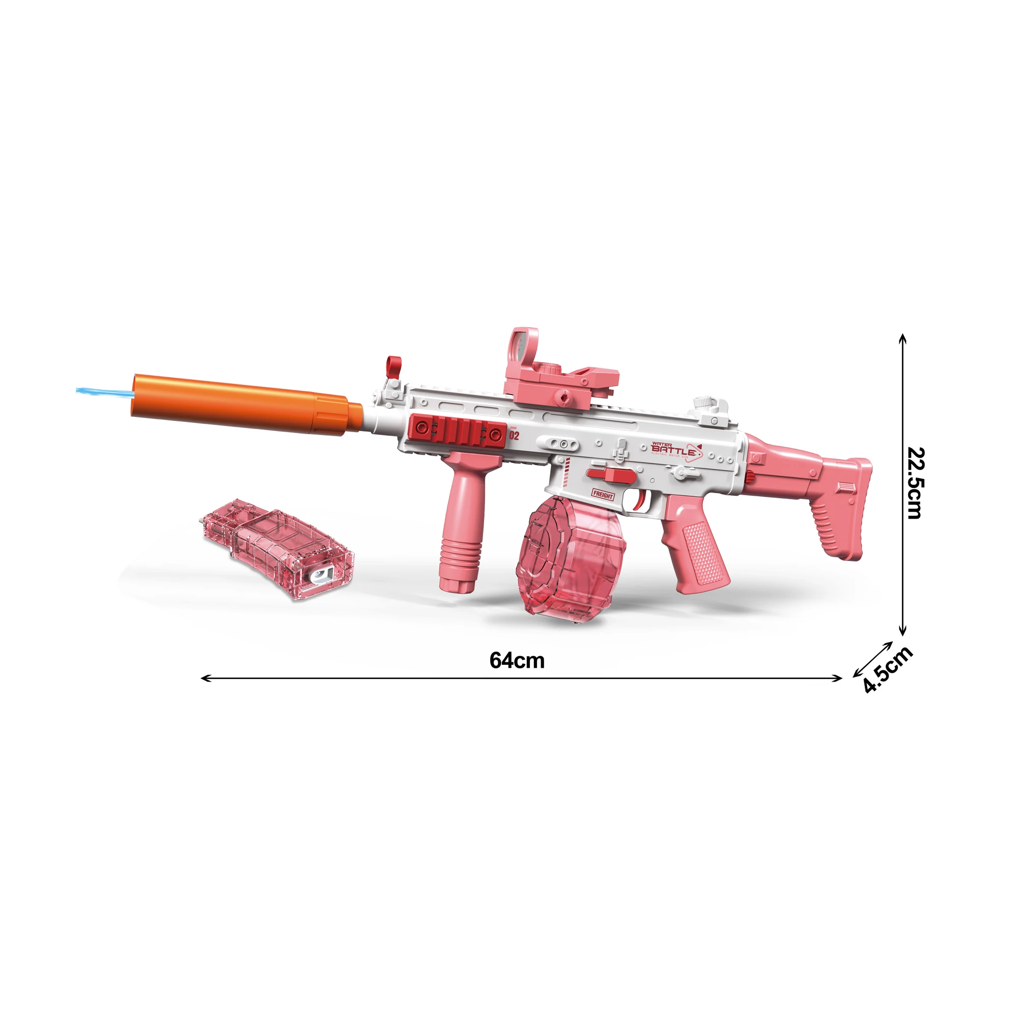 Scar Educational Toy Water Gun Magazine Edition For Kids Learning And ...