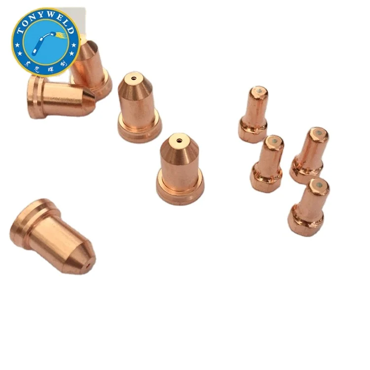 Pt80/ptm80/ipt80 Plasma Cutting Consumables Nozzle and Electrode ...