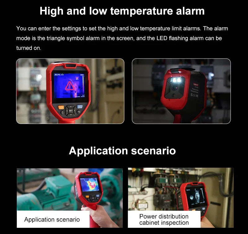 UNI-T Uti320e Thermal Imaging Camera - High Resolution & Wifi