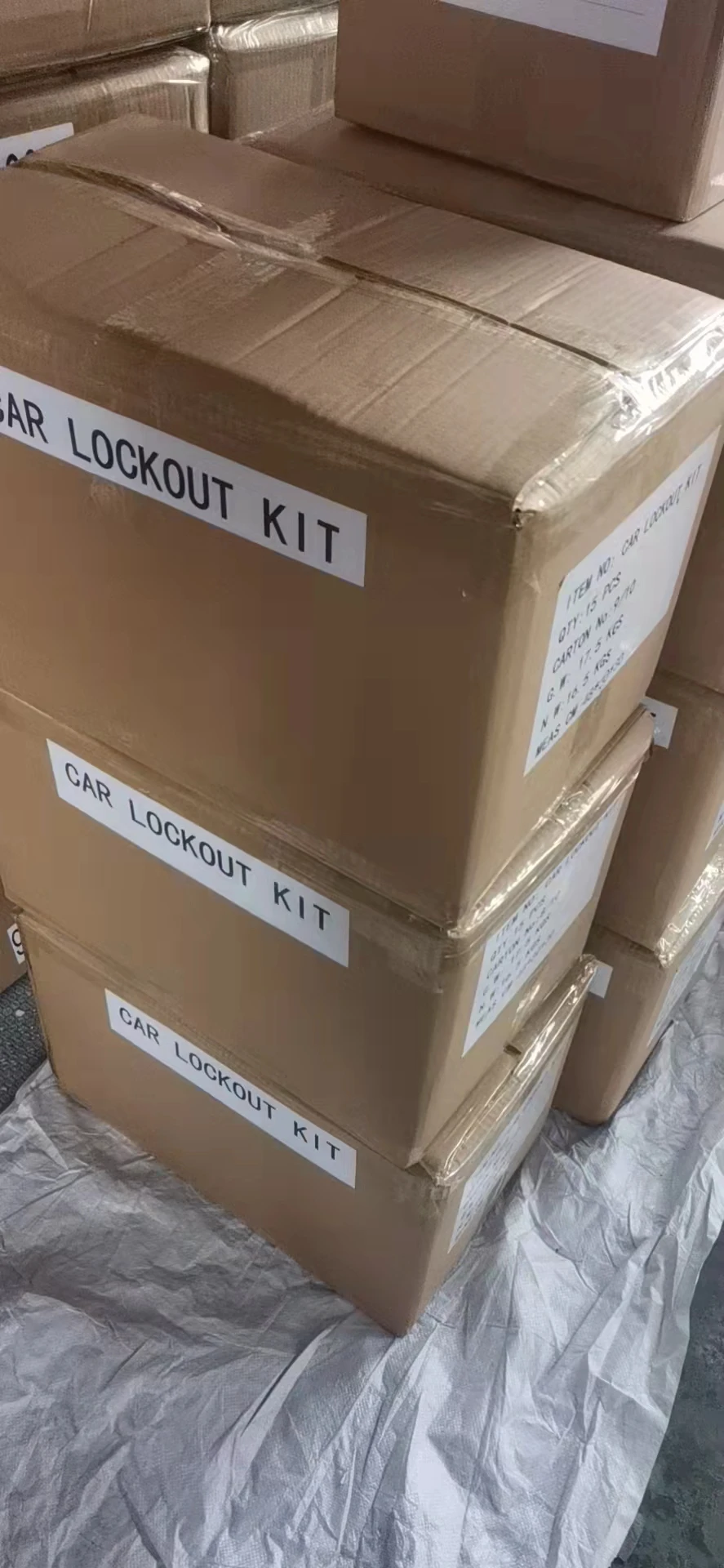 New Design 18 Pcs Car Door Unlock Tool Kit Car Door Unlocking Emergency ...