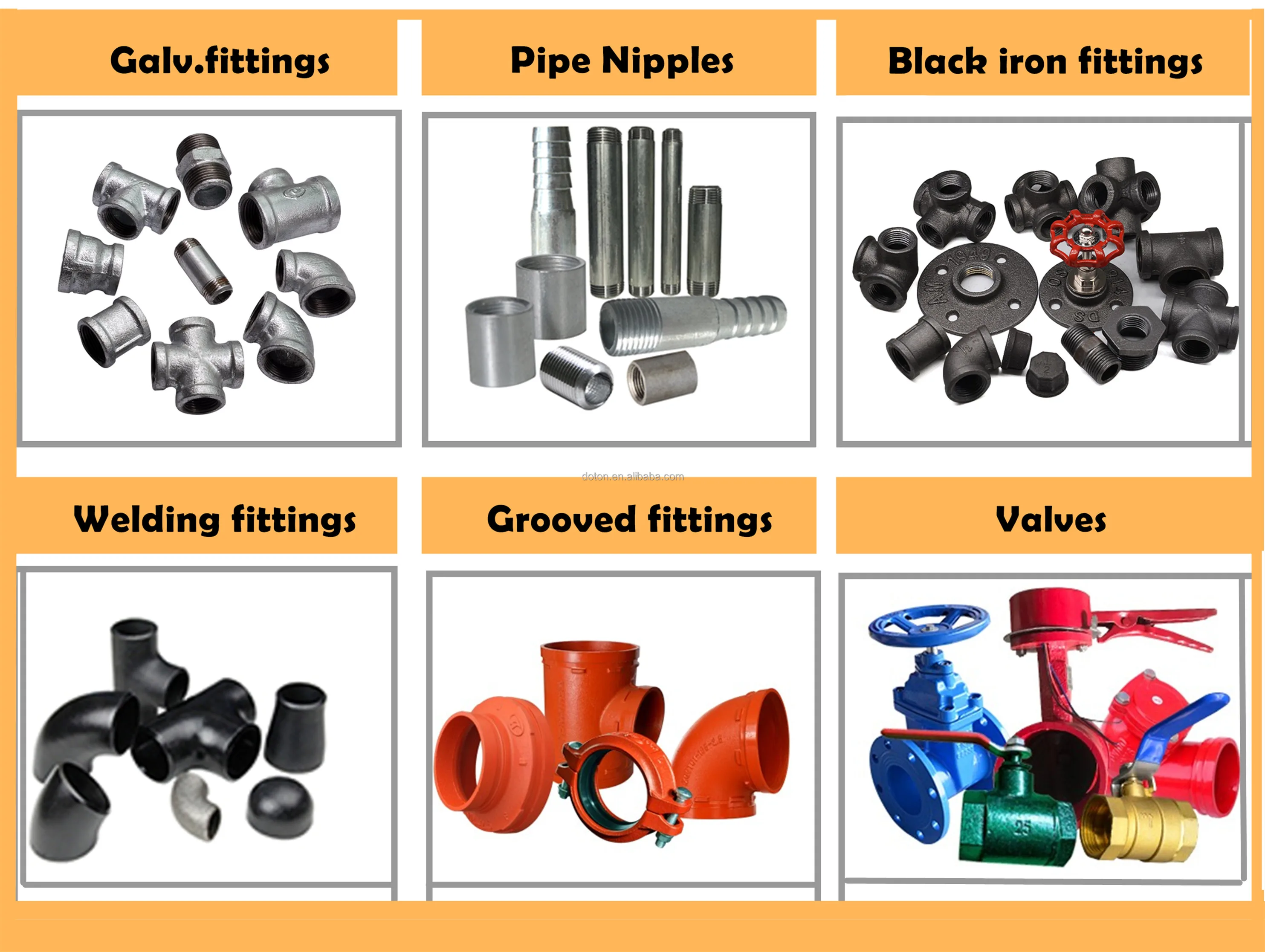 Galvanized Steel Pipe Clamp Scaffolding Galvanized Malleable Iron Pipe ...