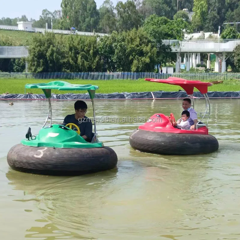 Kids Fiberglass Boat for Pool Fun - Electric Bumper Boat