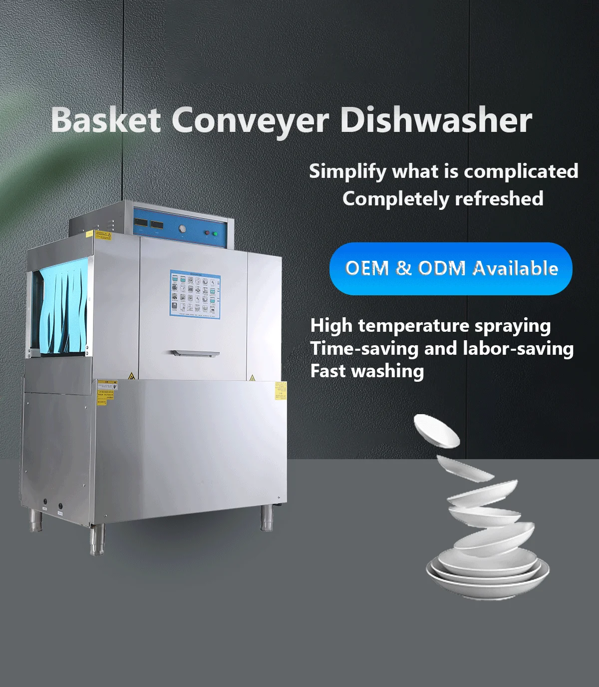 BD-200E Dishwasher - Efficient & Energy-Saving Solutions