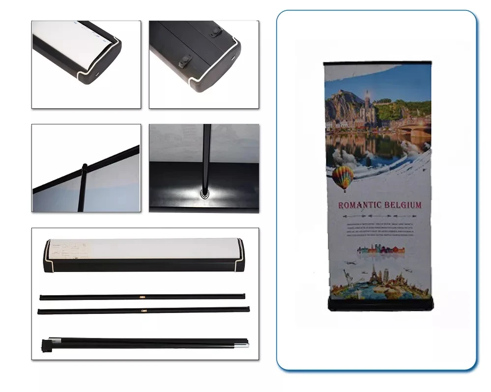 Custom Outdoor Electric Scrolling Portable Advertising Exhibition ...