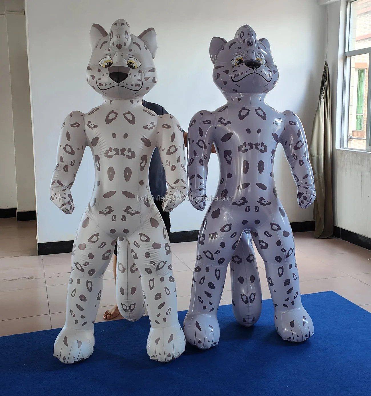 Beile Custom Inflatable Snow Leopard Suit - Promotional Fun
