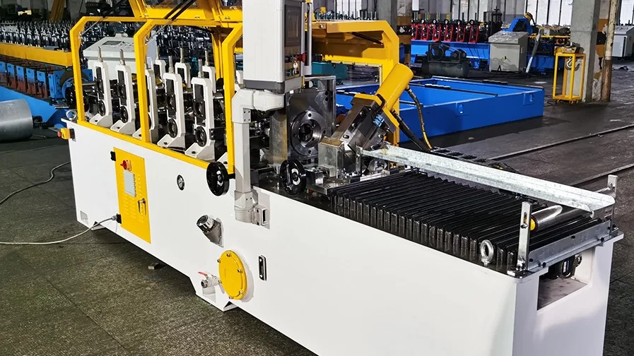 Fully Automatic Steel Framing Machine For House Building Light Steel ...