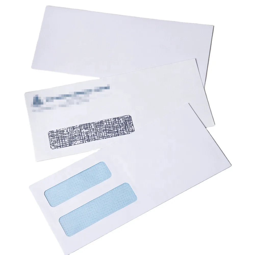 10# Windowless Envelope Peel and Seal Self Adhesive Paper Custom Print ...
