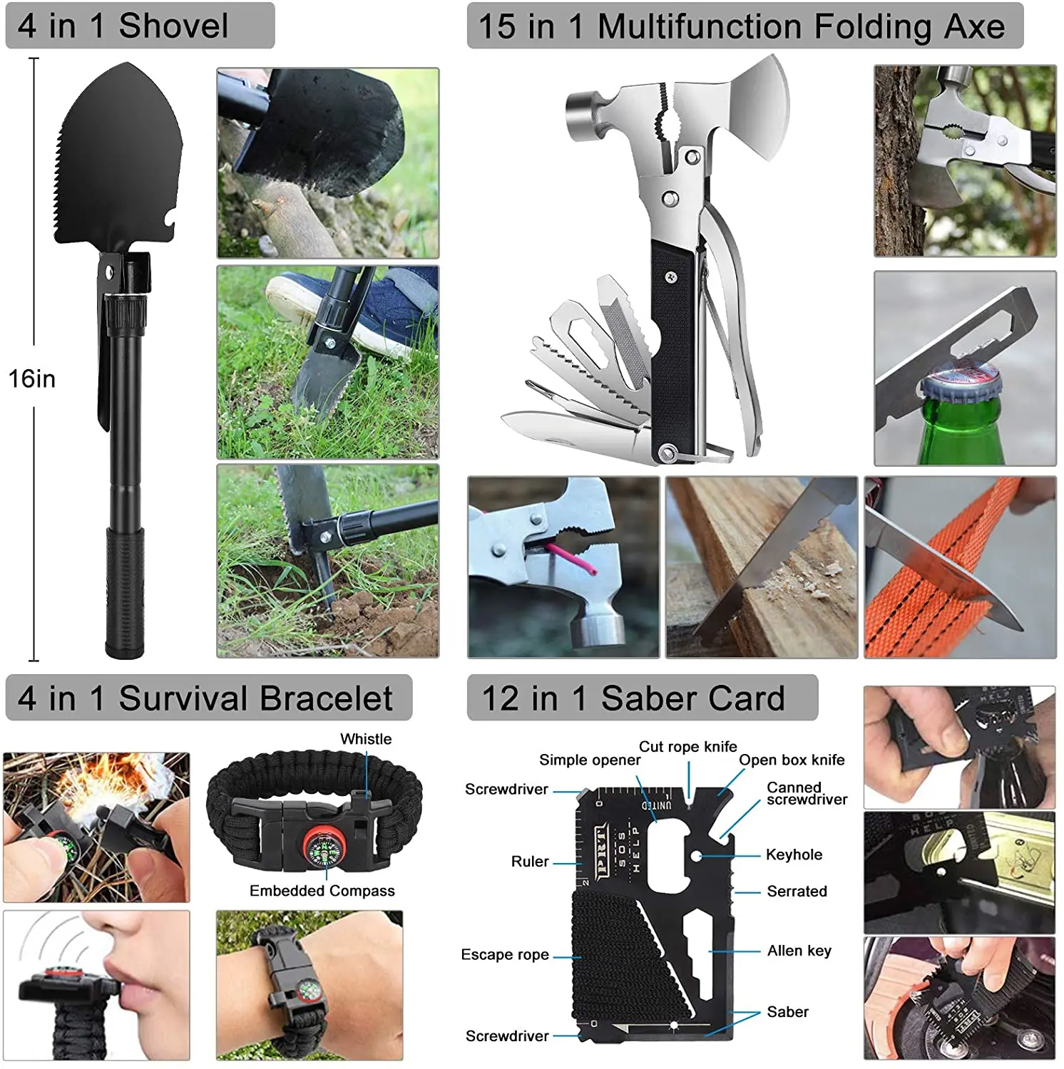 All-purpose Bug Out Bag - Survival Essentials & First Aid