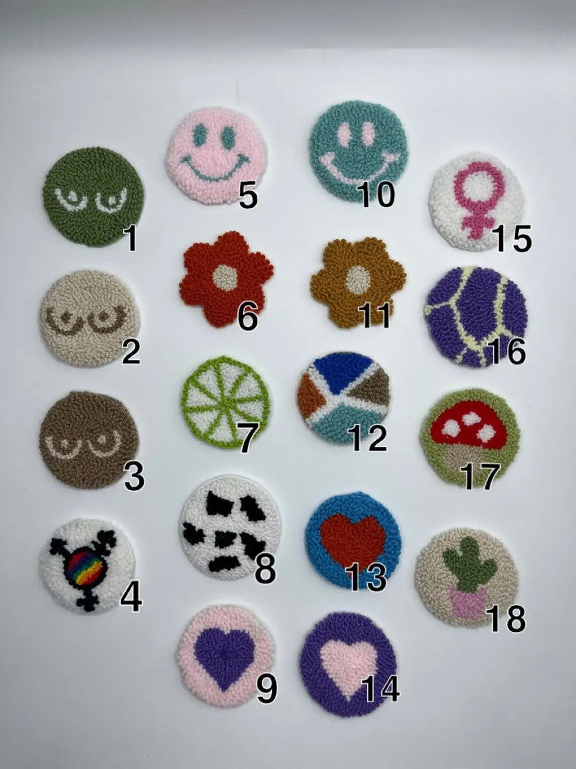 Nature Custiom Table Placement Drink Tufted Mugs Rug Custom Cups Punch ...