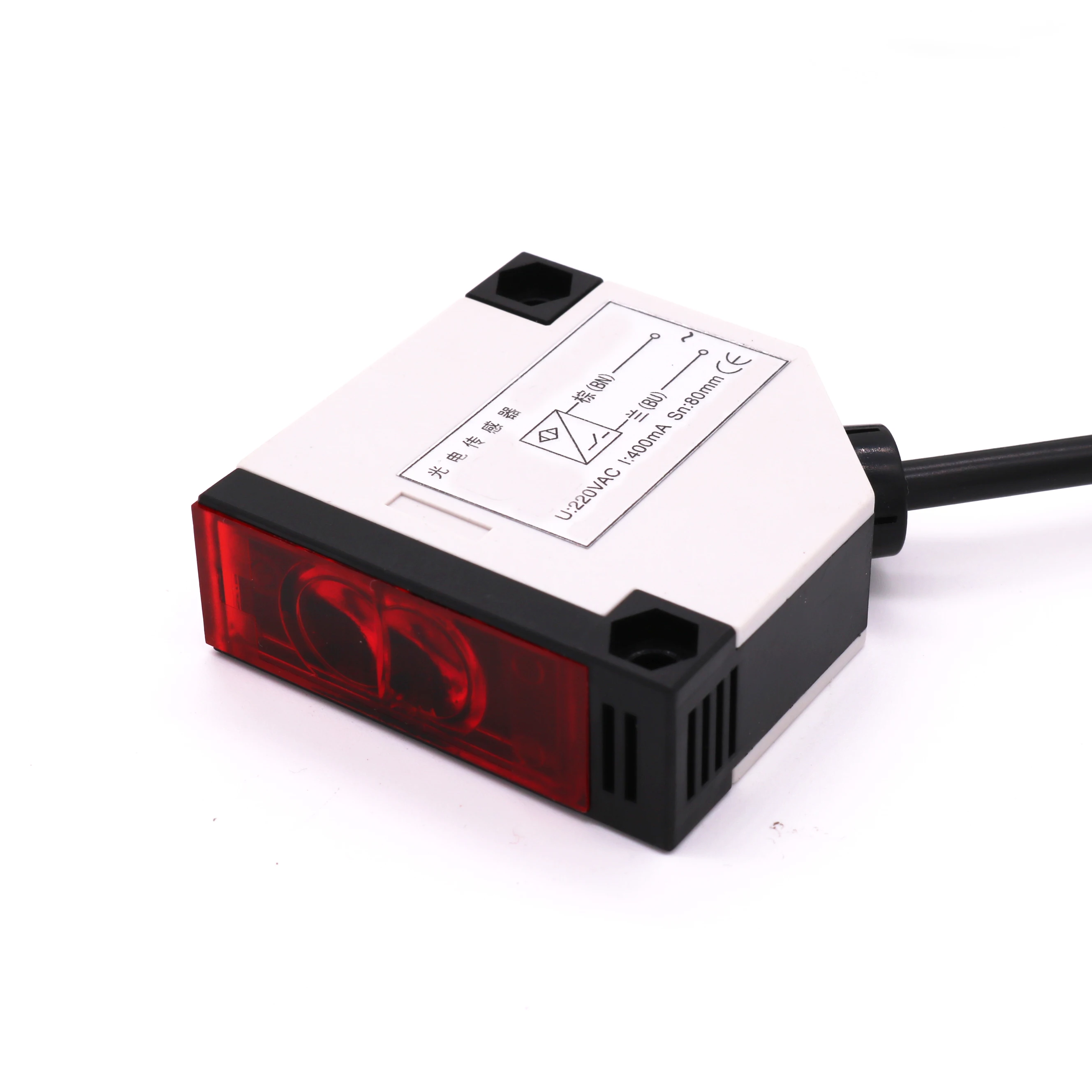 Dgkj Diffuse Reflection Square Dc 3 Wires Photoelectric Proximity ...