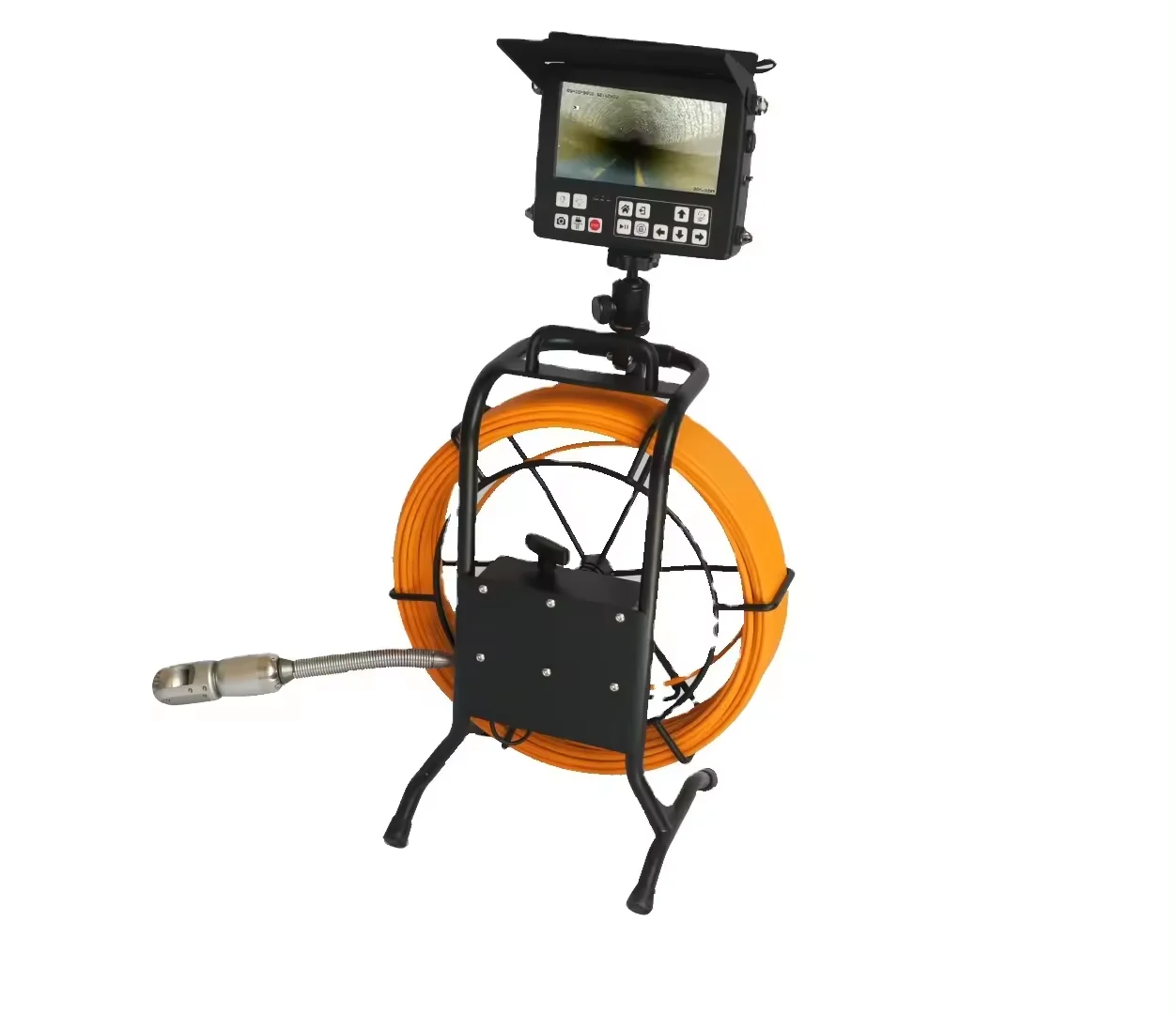 60m Sewer Camera Inspection 45mm Dual Lens Sewer Inspection Camera Hd ...