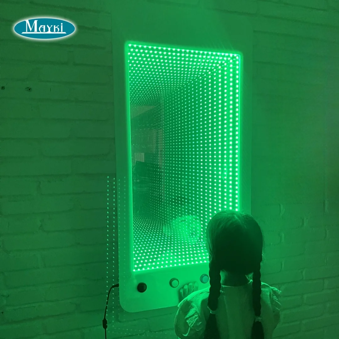 Sensory Experience 60cm Diameter Round Infinity Mirror LED Lighting ...