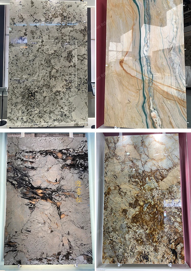 Luxury Brazilian Translucent Quartzite Stone Wall Veneer