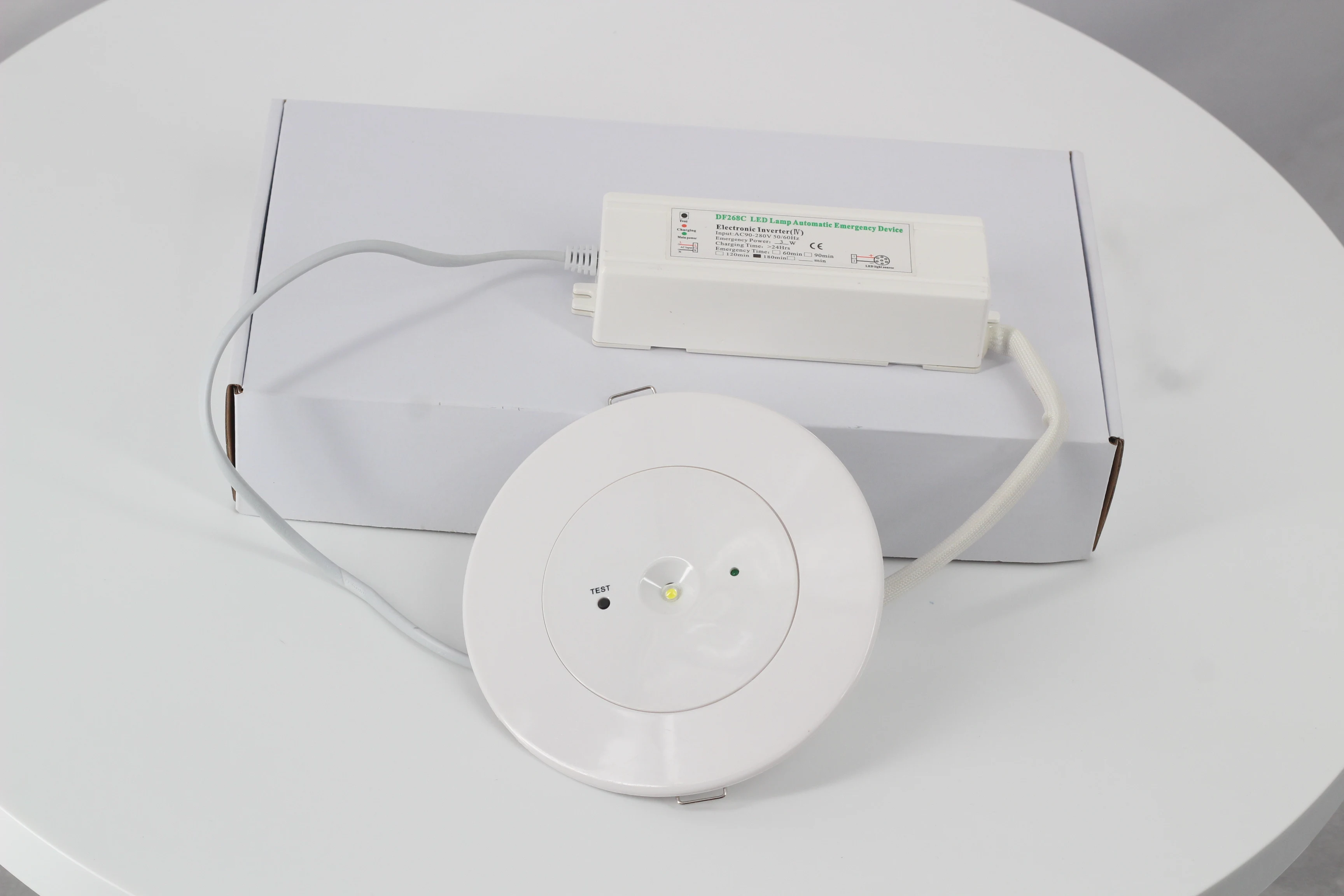 Ceiling Recessed Mounted LED Emergency Light - 3W 3hours