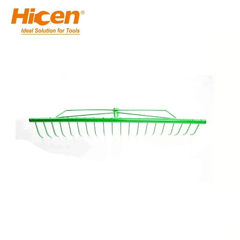 Lawn Leveling Rake Garden Leaf Rake Adjustable Iron Landscape Rake ...