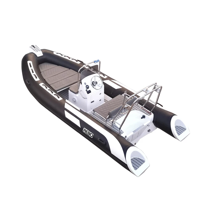 High Speed 16ft Rib480 Fiberglass Rib Inflatable Boat Orca Hypalon ...