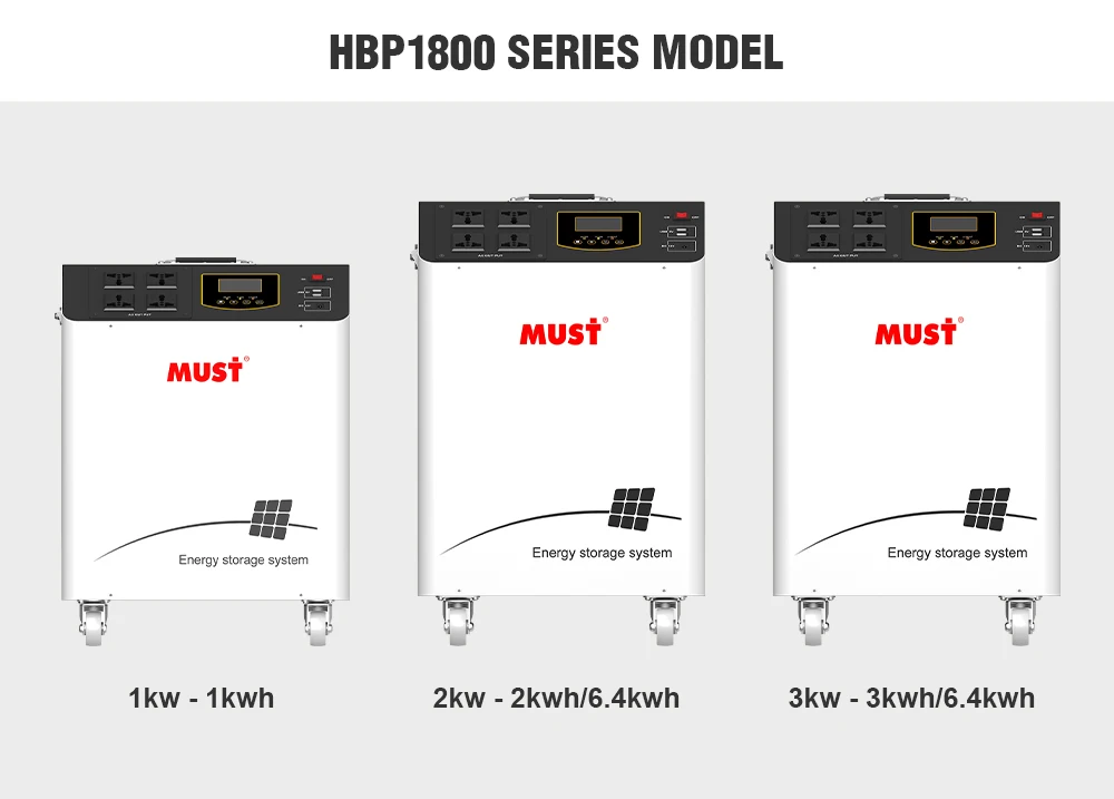 MUST Portable Power Station 1000W - Reliable Energy Storage