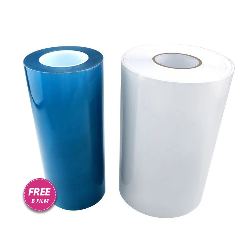 Transparent UV DTF AB Film Transfer Film Sheet Roll UV DTF Sticker for ...