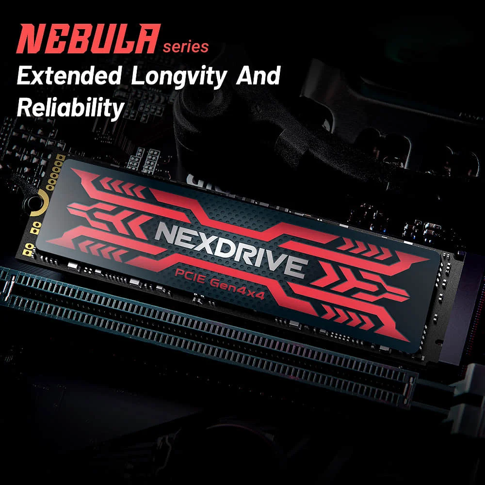 NEXDRIVE Gen4 SSD - 1TB to 2TB, 7000mb/s Read & 6800mb/s Write