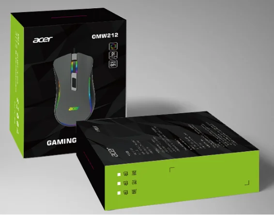 Acer Gamer Mice Wired Mouse Optical Magic Computer Usb Gaming Mouse ...