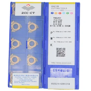 Zcc Rt16.01w-3.00gm Rt16.01w-1.50gm Ybg201 Lathe Cutter Internal ...
