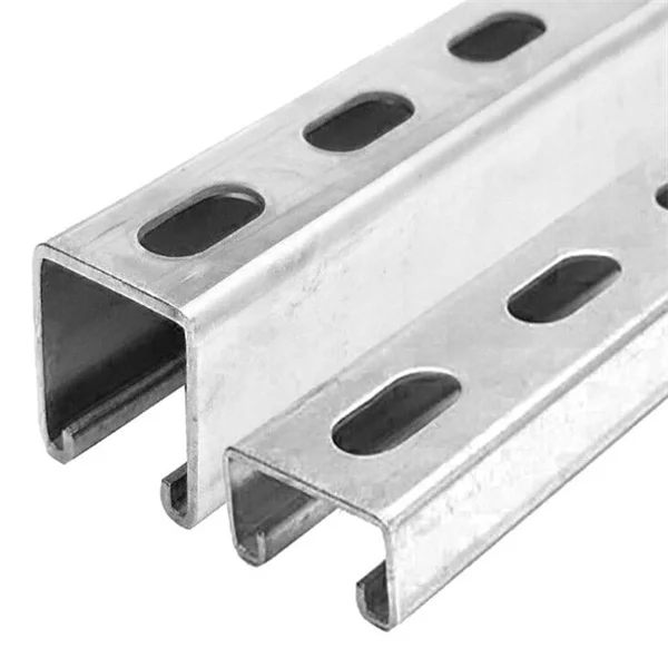 Galvanized Steel C Channel Structural Purlin Buildings Perforated C ...