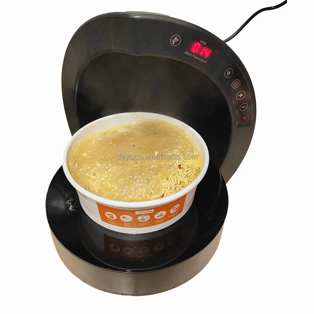 Korea Heatable PET Bottom Disposable Paper Bowl for Induction Cooker