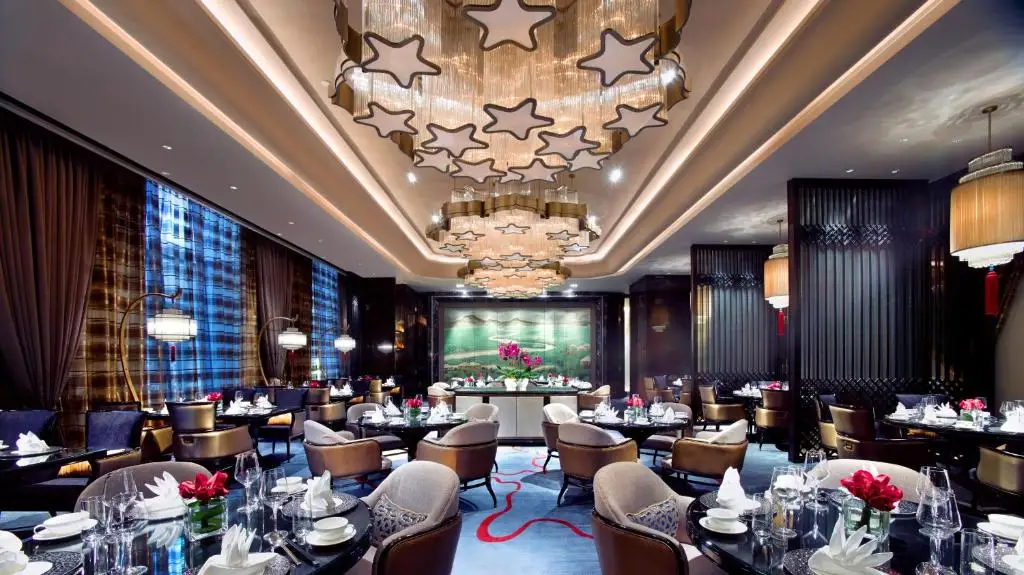 Luxury Five-Star Hotel Banquet Restaurant Decors Customizable Sofas ...