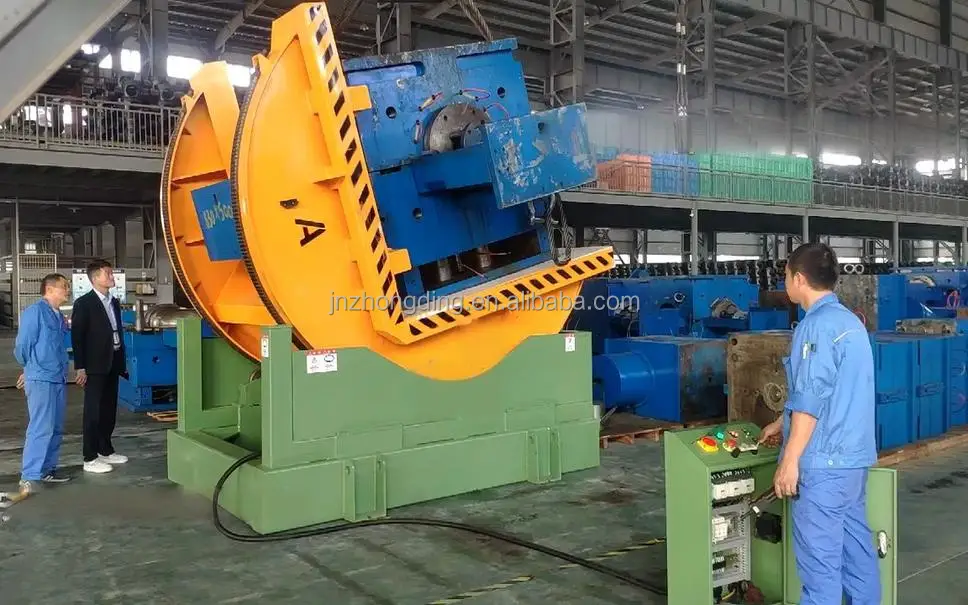 90 Degree Hydraulic Steel Aluminium Coil Tipper and Upender| Alibaba.com