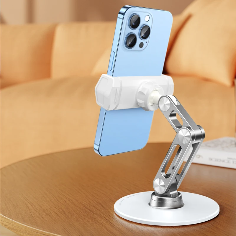 Boneruy L08MINI Metal Rotatable Cell Phone Stand - Aluminum Alloy